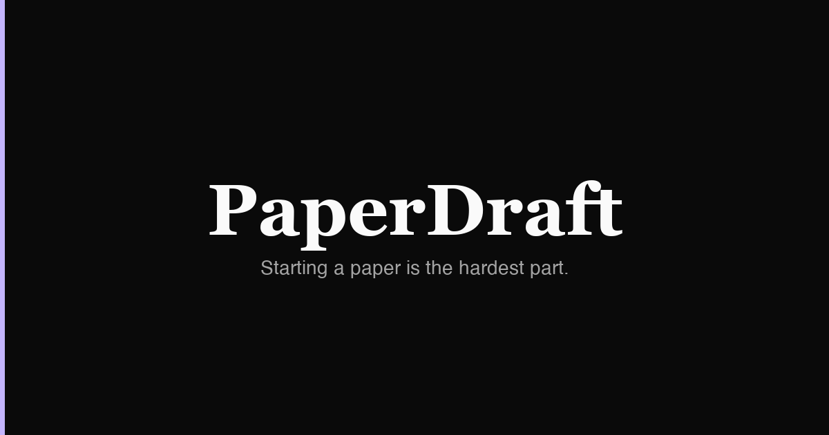 How to Write a Literature Review: Student Guide — PaperDraft | PaperDraft